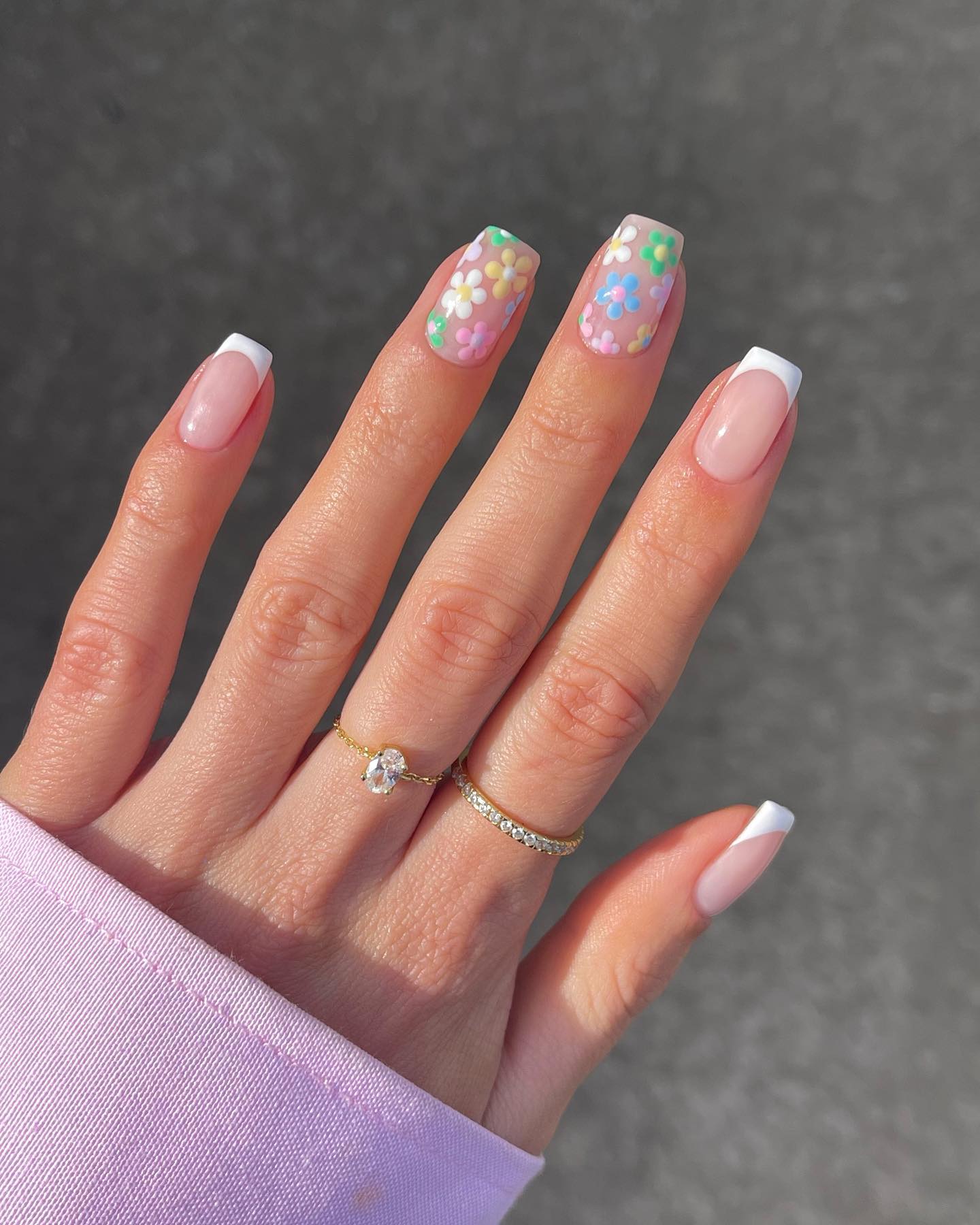 50+ Floral Nails Perfect For A Spring Mani! - The Pink Brunette