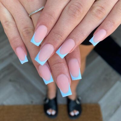 50+ Best Aqua Nail Designs You Need To Try! - The Pink Brunette