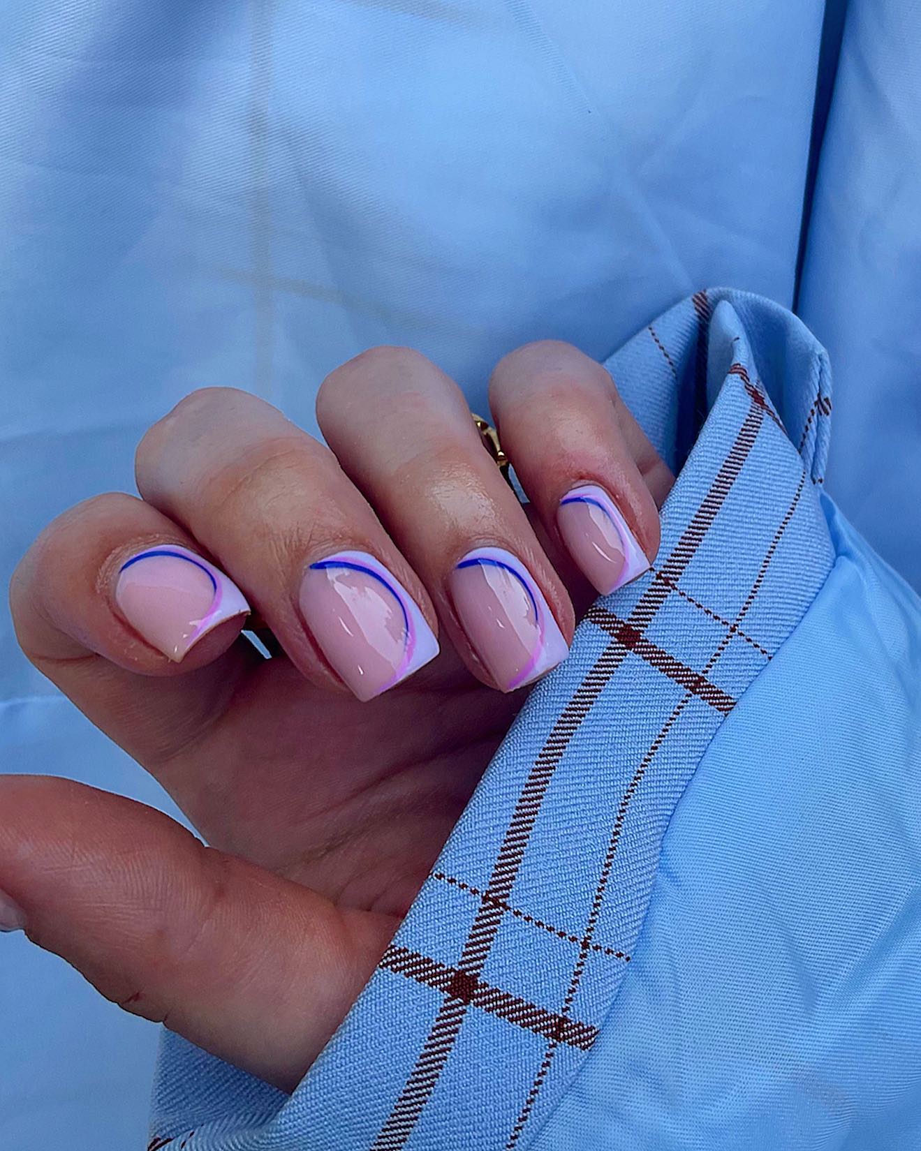 50+ Tri Color Nail Designs For An Amazing Manicure! - The Pink Brunette