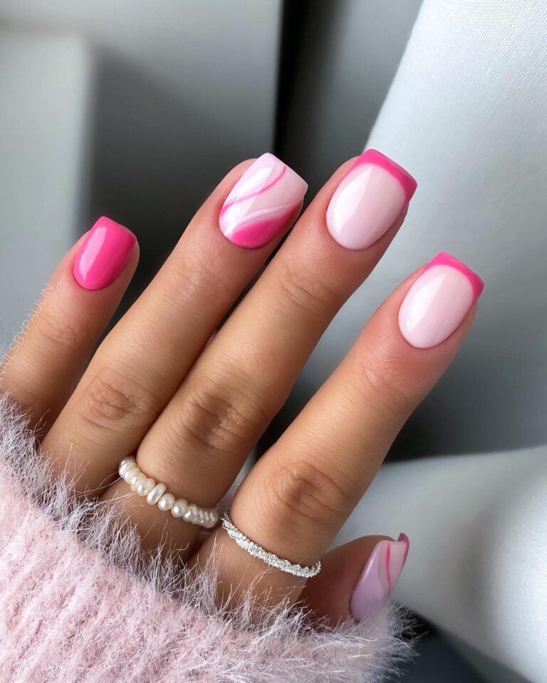 50+ Stunning Pink Spring Nail Designs You Need To Try! - The Pink Brunette